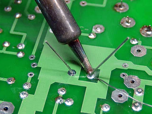 Printed Circuit Board Soldering Techniques - Circuit Diagram