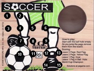 Soccer - The Original Peg Game