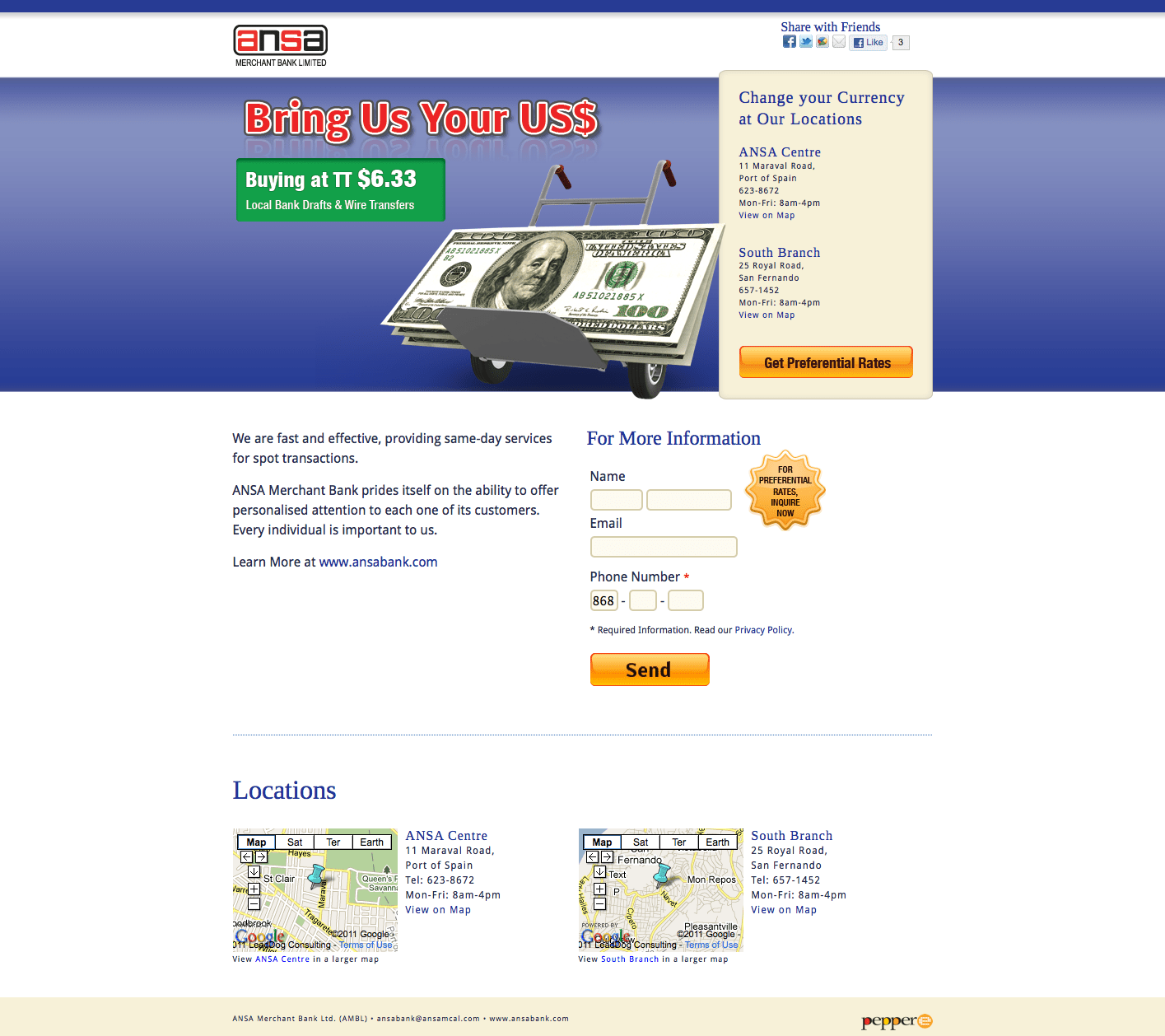 AMBL 3-part Online Campaign - Pepper Advertising