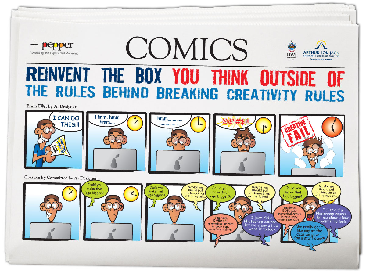 The Rules behind Breaking Creativity Rules - Pepper Advertising