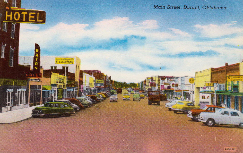 Oklahoma - Old Main Street Postcards - Peter D. Paul.com