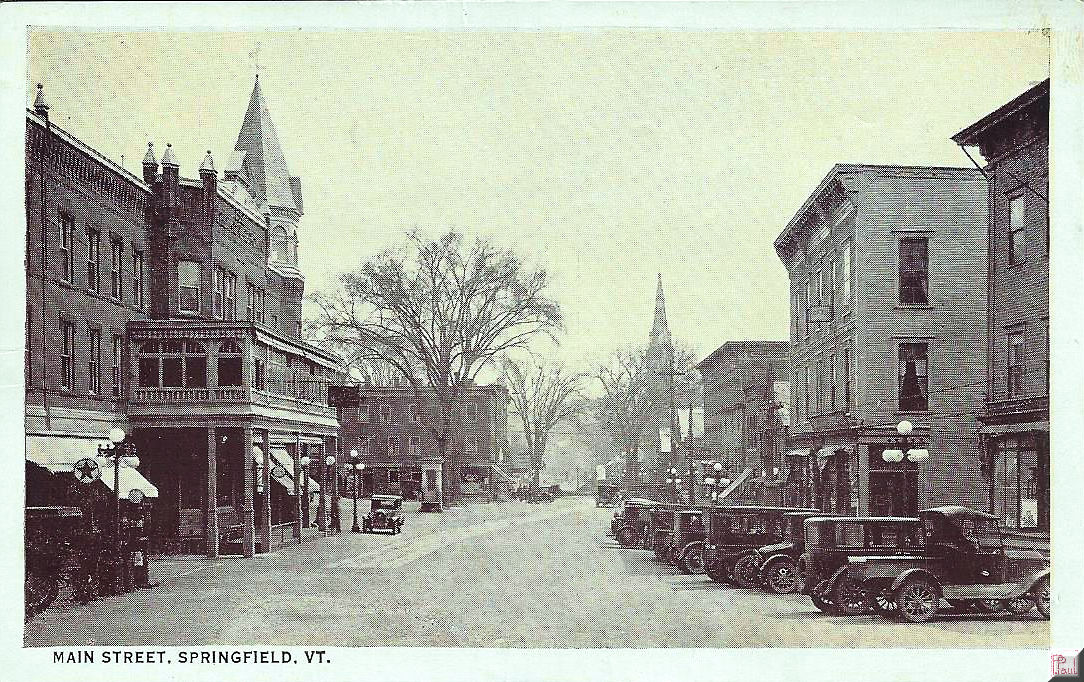 Vermont - Old Main Street Postcards - Peter D. Paul.com