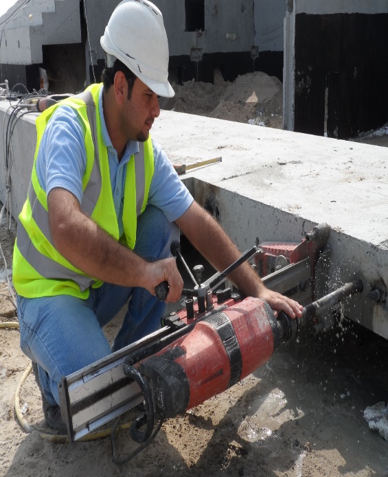 Floor Coring - The Floors