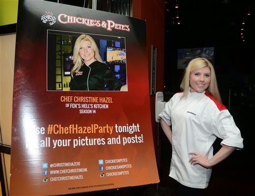 Christine Hazel 14th season of Hell's Kitchen - Viewing Party and new ...