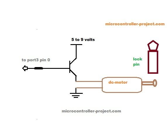 Keypad Door Lock System Circuit Diagram - Circuit Diagram