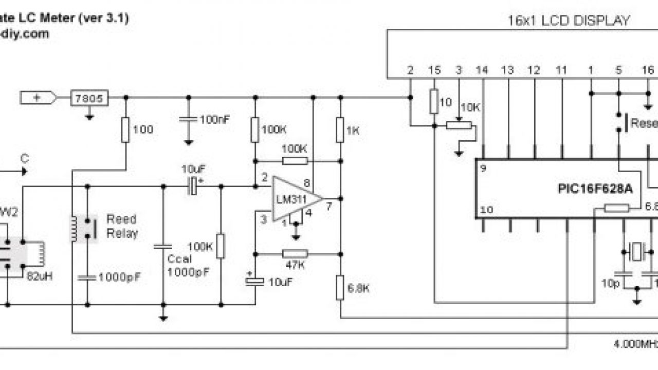 Digital Capacitance Meter Circuit Diagram - Circuit Diagram Digital Capacitance Meter Circuit Diagram - Circuit Diagram