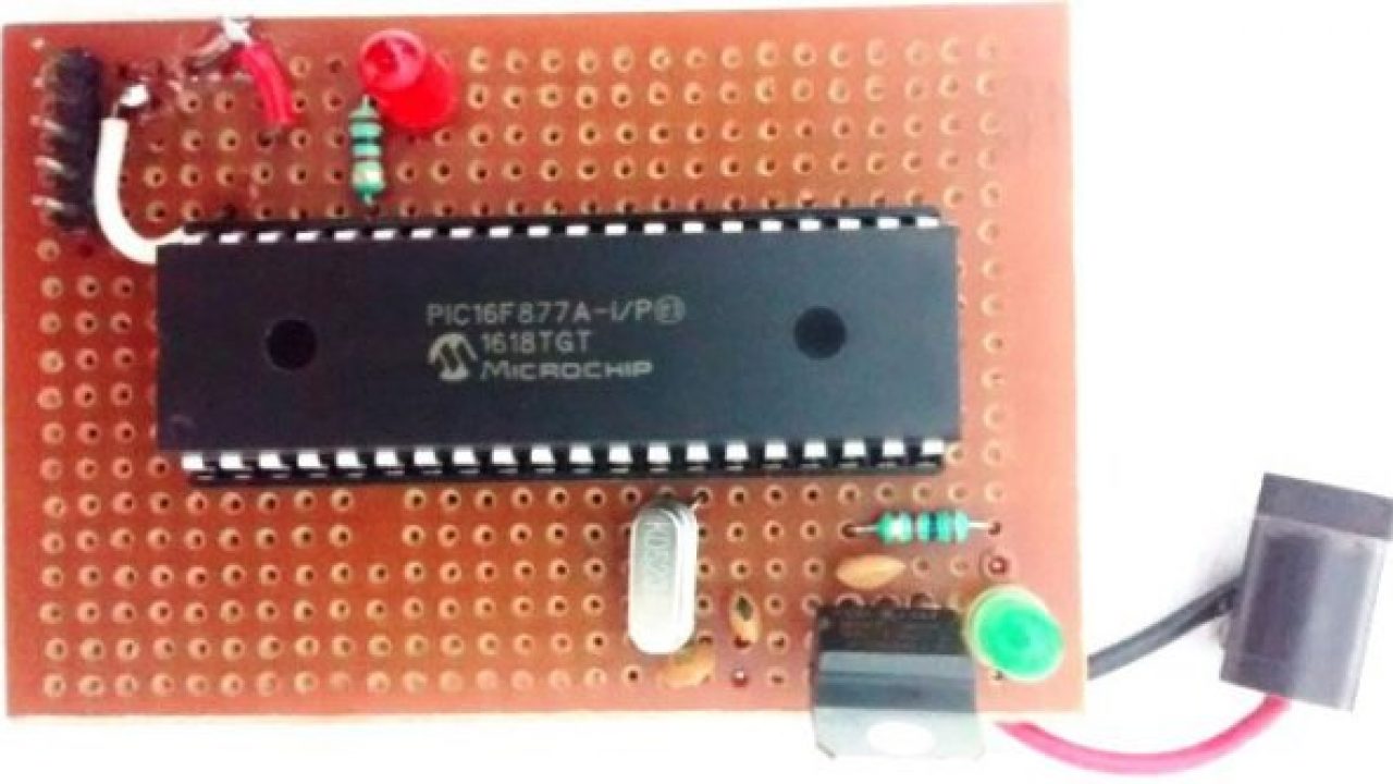 Pic Microcontroller Project Program Circuit Diagram Led Blinking Circuit Diagram