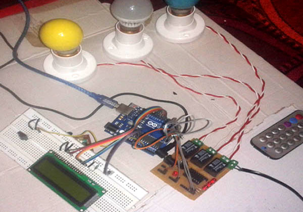Tv Remote Controlled Home Automation Pic Circuit Diagram - Circuit Diagram