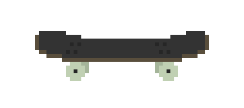Skateboard Pixel Art