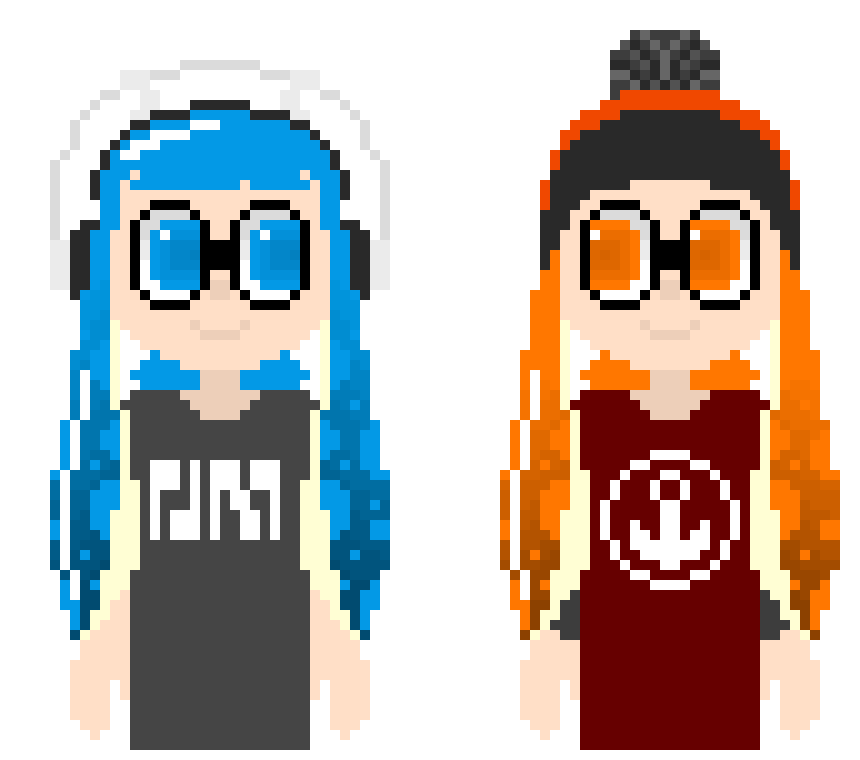 Friends Pixel Art