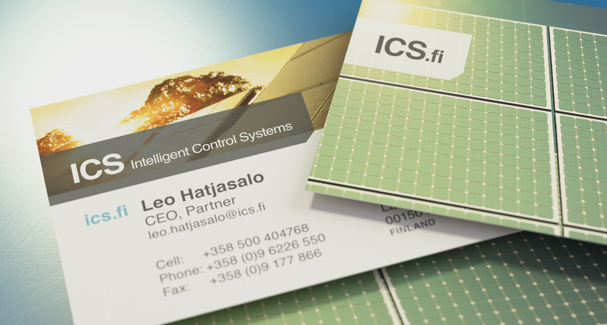 ICS Business Cards | Pixelbuffer Illustration & Design