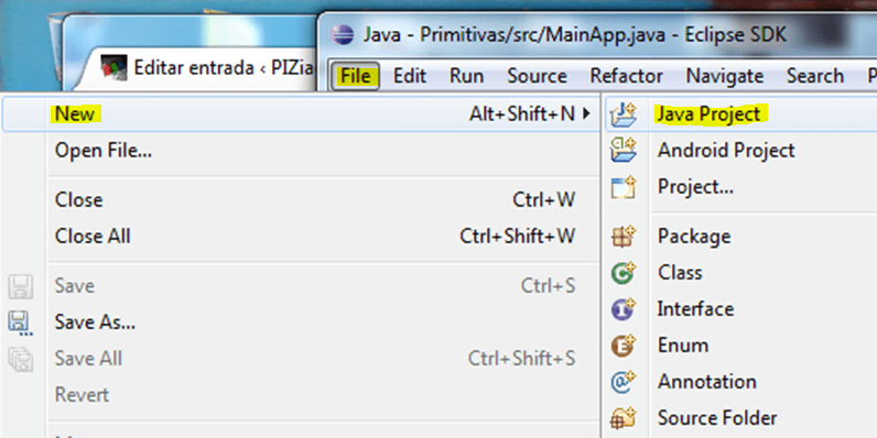 Programación gráfica: Iniciar un proyecto Eclipse [JAVA] – PIZiadas ...