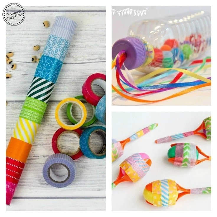 10 DIY Musical Instruments for Kids - Planning Playtime