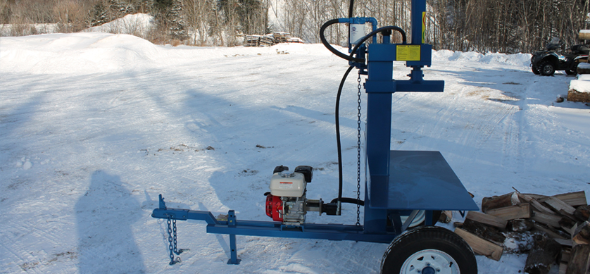 Static Tow Behind, wood splitter, firewood splitter