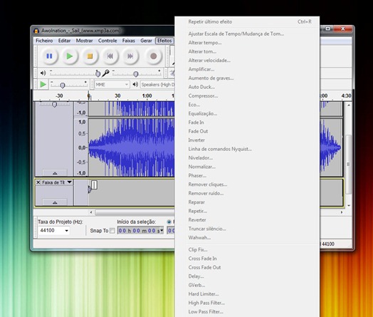 Audacity 2.1.0 – Provavelmente o melhor editor de áudio gratuito