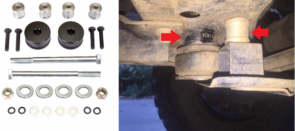 Diff Drop Options on a 4x4 with independent front suspension ...