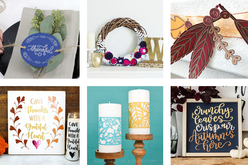 10 Fall SVG File Project Ideas - Printable Crush