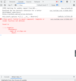 Failed To Mount Component Template Or Render Function Not Defined Template