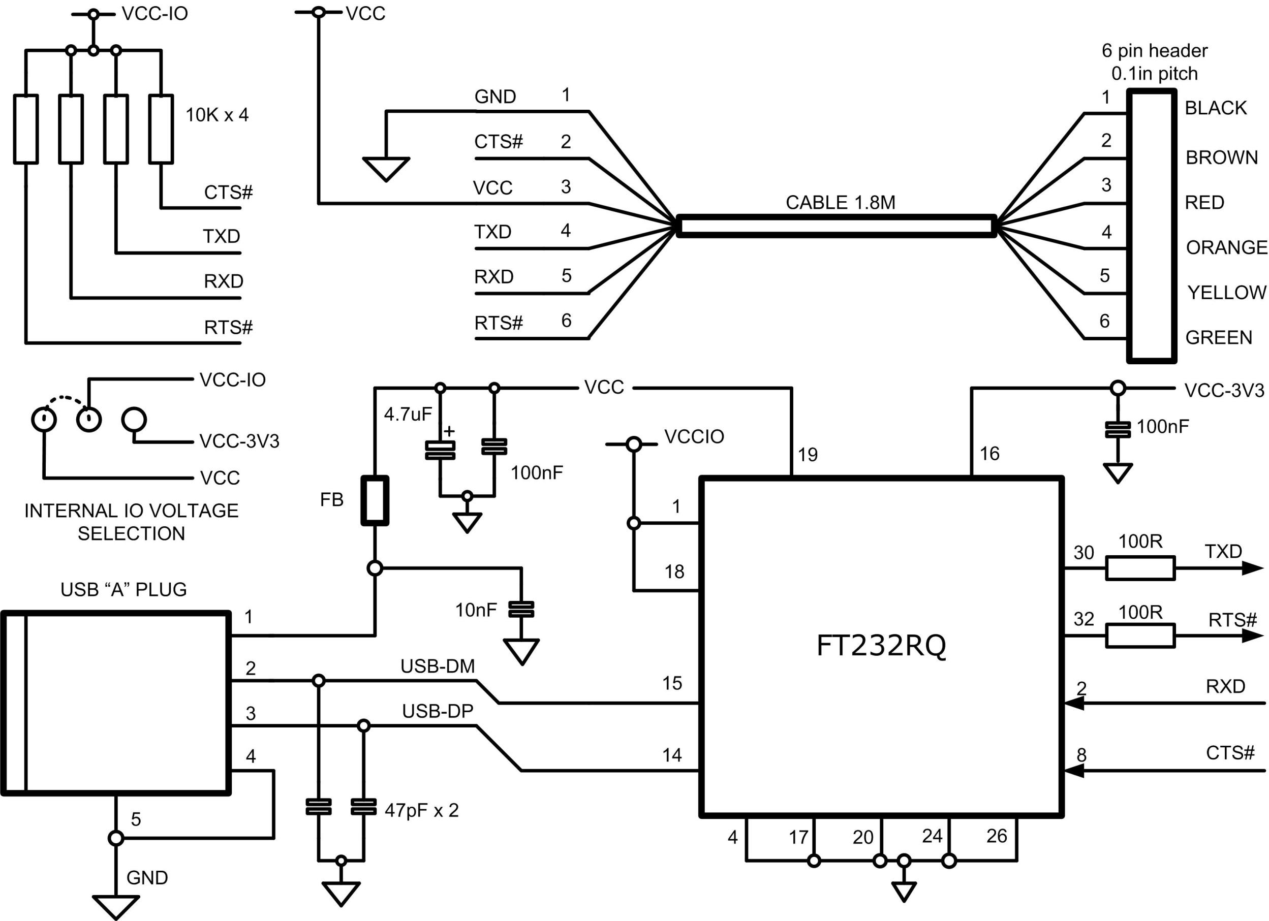 Ftdi Chip Circuit Diagram - Circuit Diagram