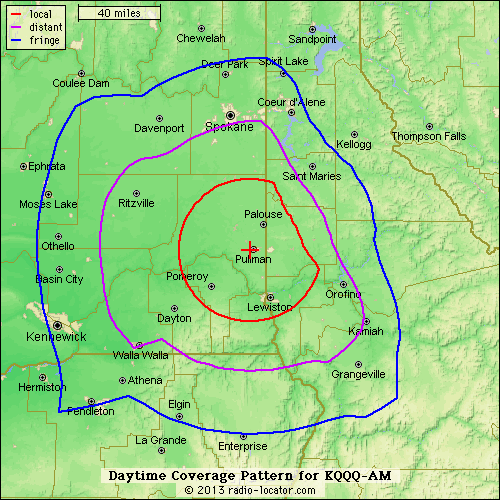 Radio Coverage Maps – Pullman Radio