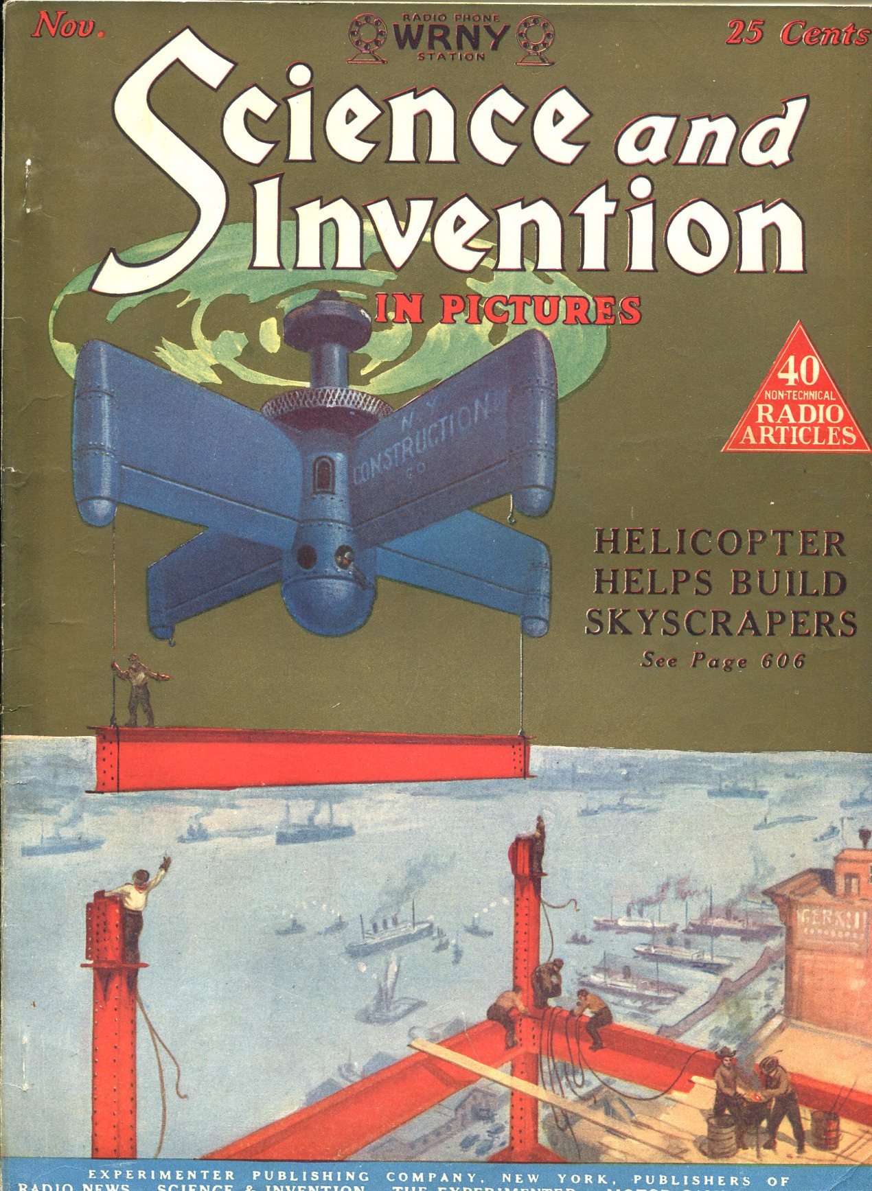 Science and Invention – Pulp Covers