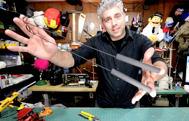 How to Make Arm Rods - Puppet Nerd