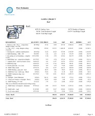 Commercial Insurance Replacement Cost Estimator Financial Report