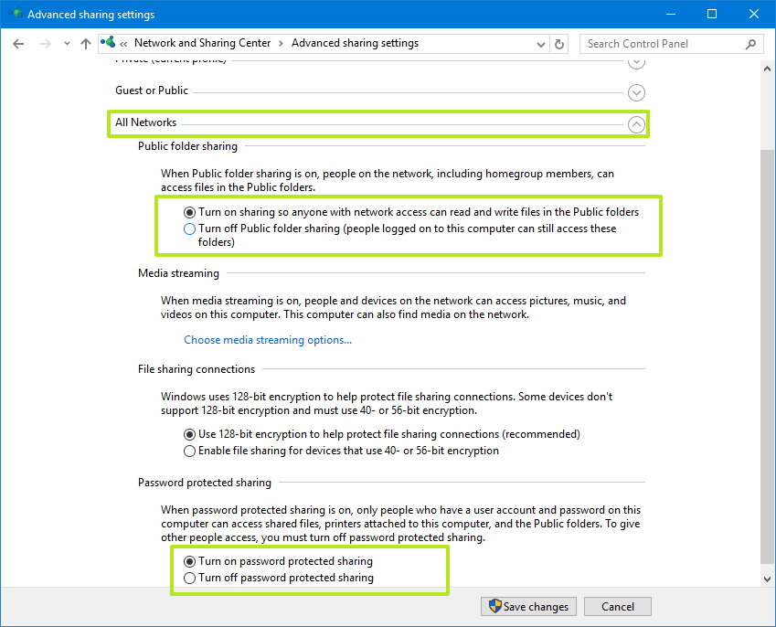 How to use Public folder to share files with other people on Windows 10 ...