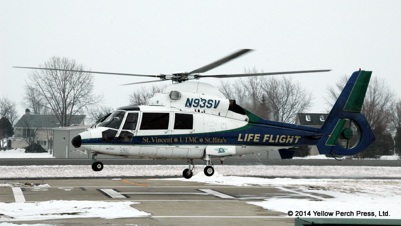 Put in Bay - Life Flight Helicopter Assists in South Bass Island ...