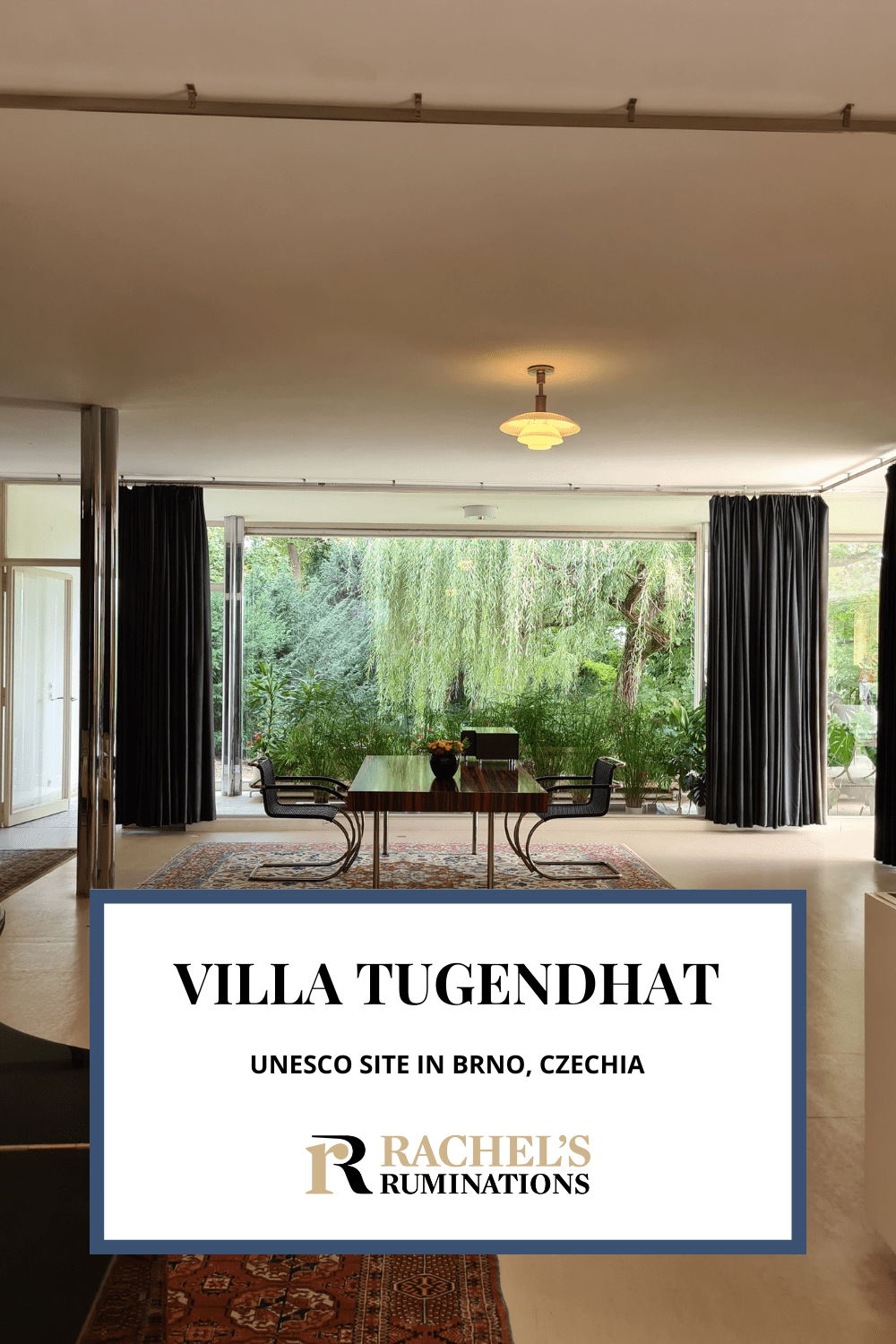 Villa Tugendhat UNESCO site in Brno, Czechia - Rachel's Ruminations
