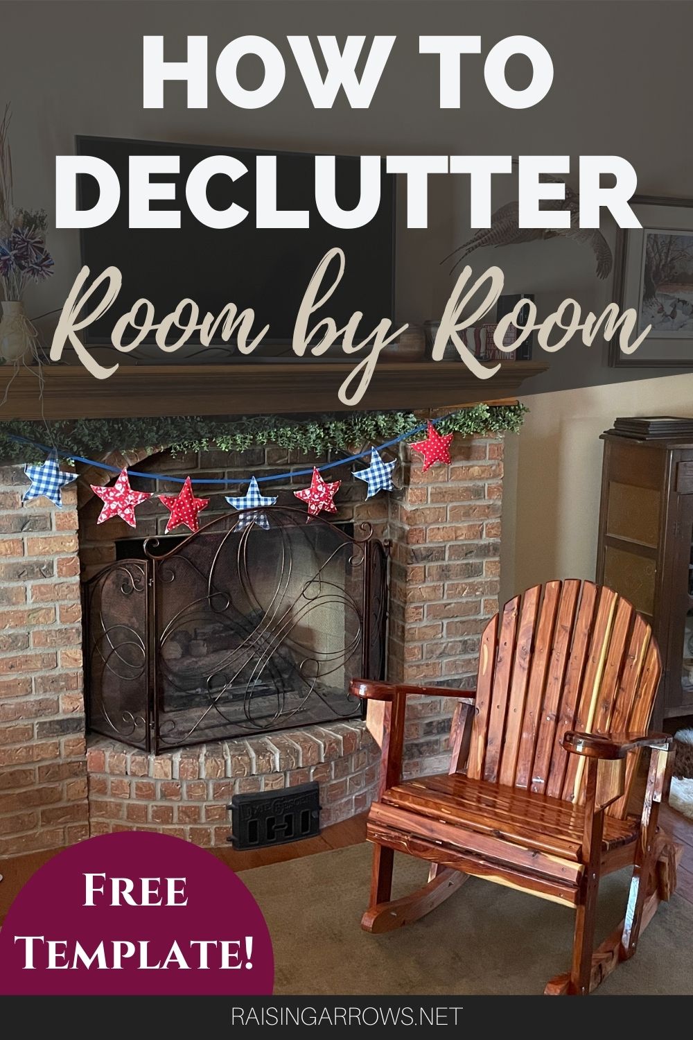 How to Declutter Room by Room {Free Workflow Template!}