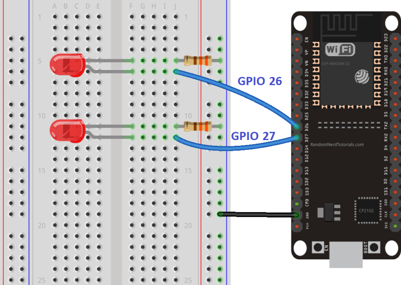 ESP32 Access Point (AP) for Web Server | Random Nerd Tutorials
