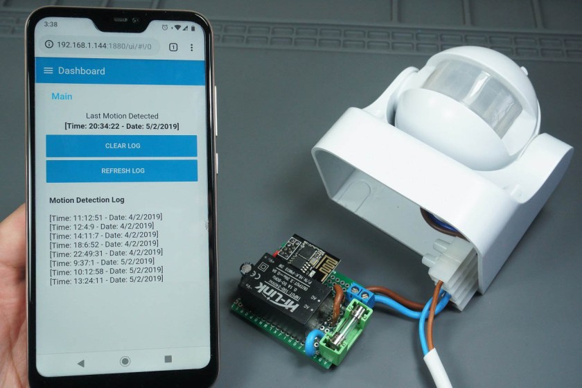 Hack A Pir Motion Sensor With An Esp8266 Random Nerd Tutorials 9758