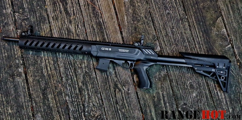 CZ-USA 512 Tactical rifle .22 WMR, handy and effective