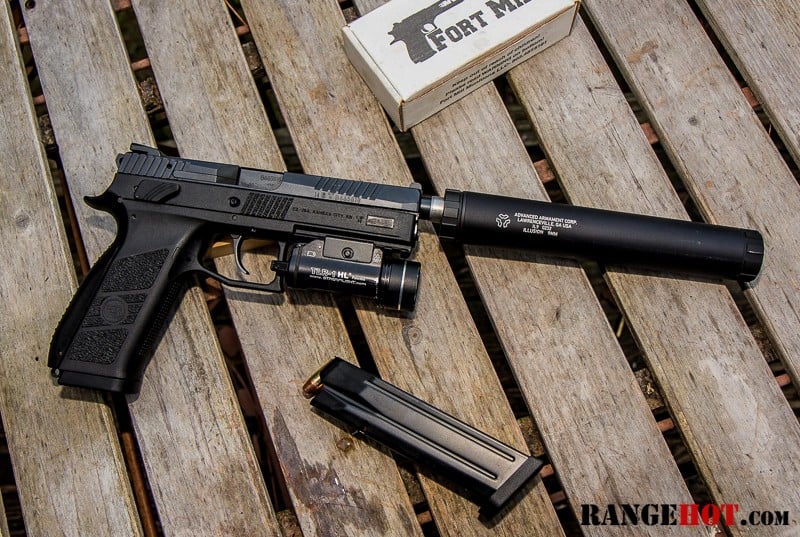 AAC Illusion 9mm silencer, a new twist.