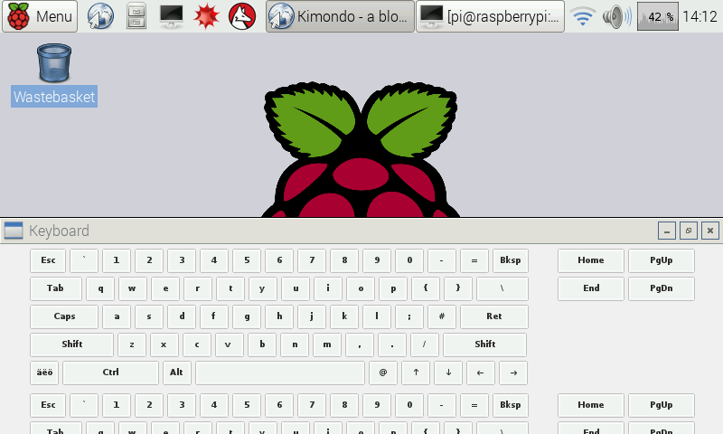 Pantalla oficial Raspberry Pi