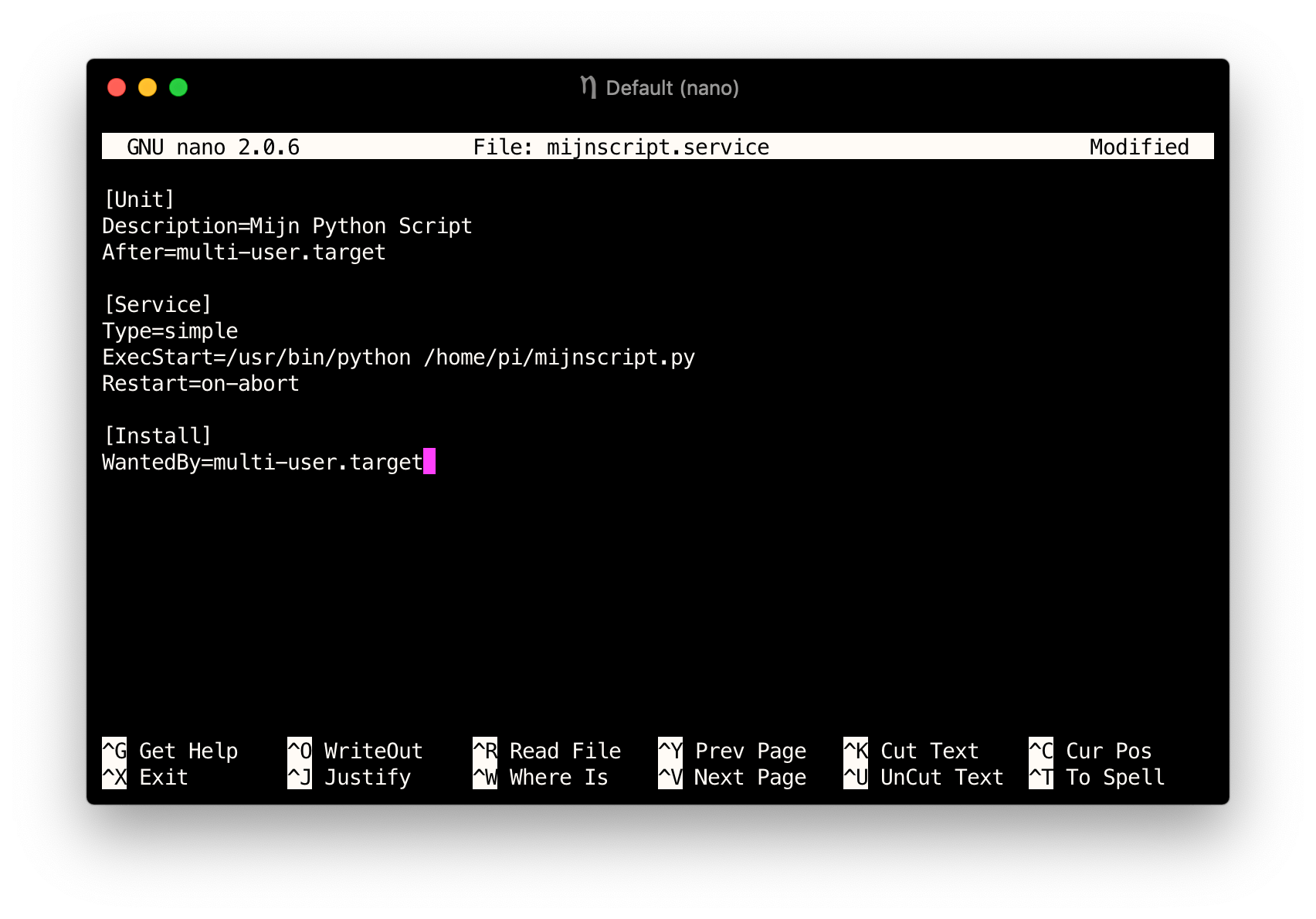Raspbian: Python script als een service starten • raspberrytips.nl Raspbian: Python script als een service starten • raspberrytips.nl