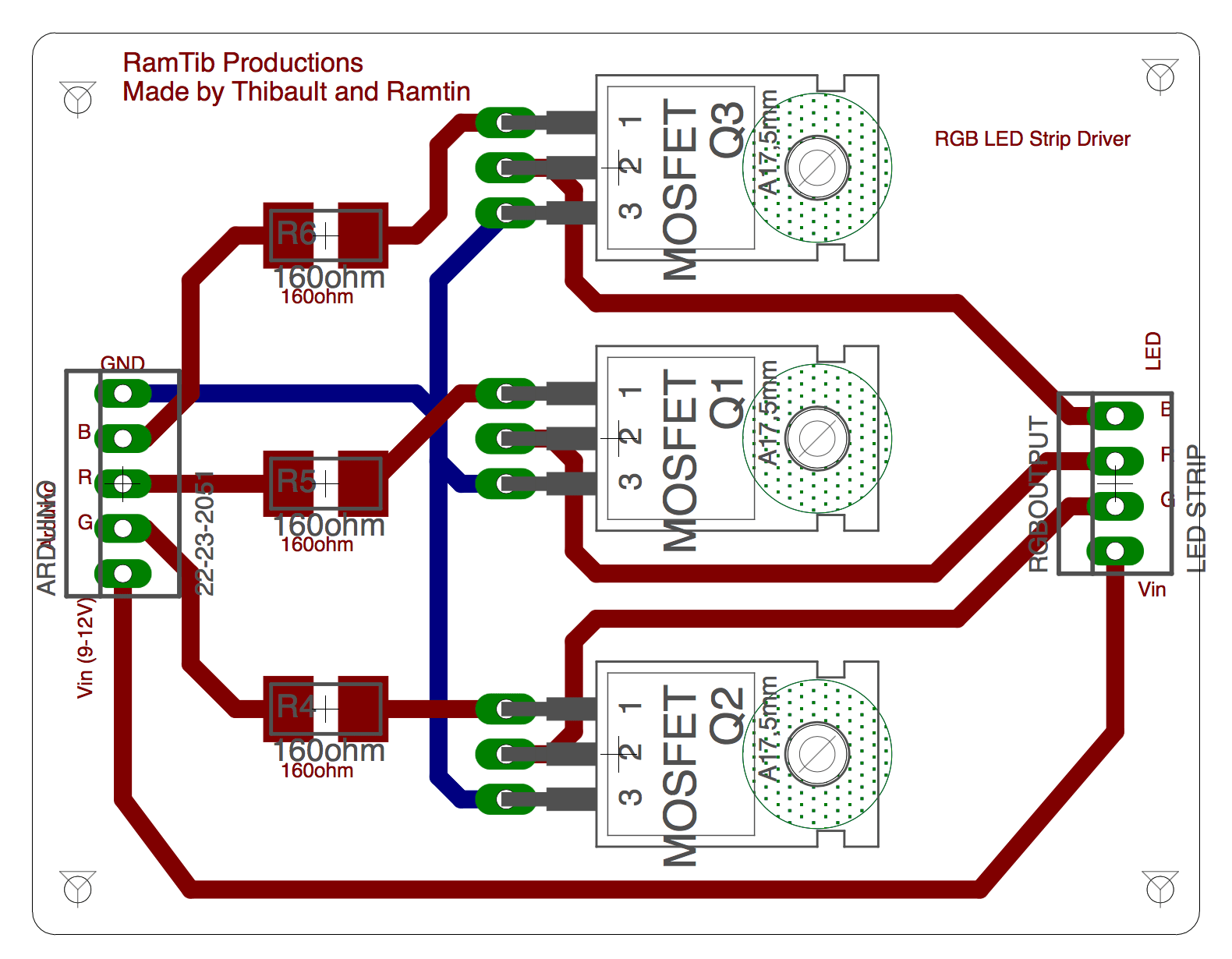 Led Strip Driver Circuit Diagram - Circuit Diagram