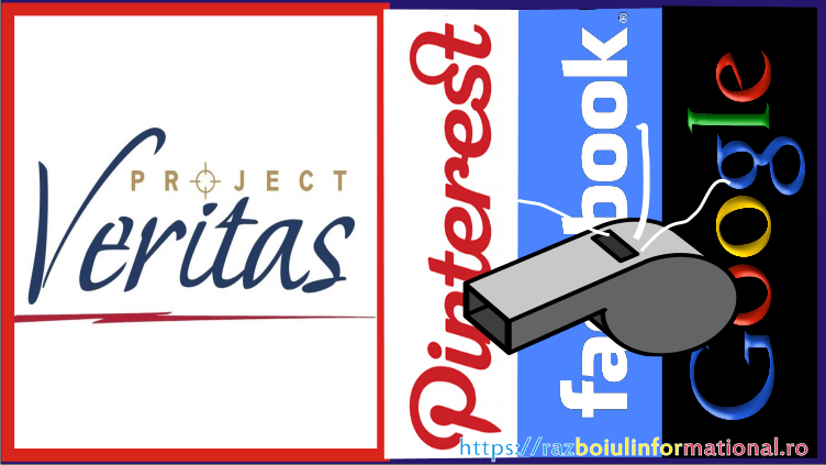 Project Veritas vs Facebook, Pinterest, Google, Youtube - Razboiul ...