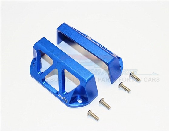 2Pcs GPM ER024X Aluminum Steering Servo Guards Protector TRAXXAS E REVO ...