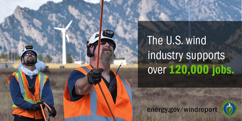 Labor Day: DOE find record job growth in the wind energy sector | Red ...