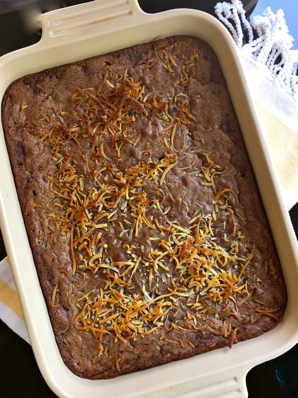 Toasted Coconut Brownies