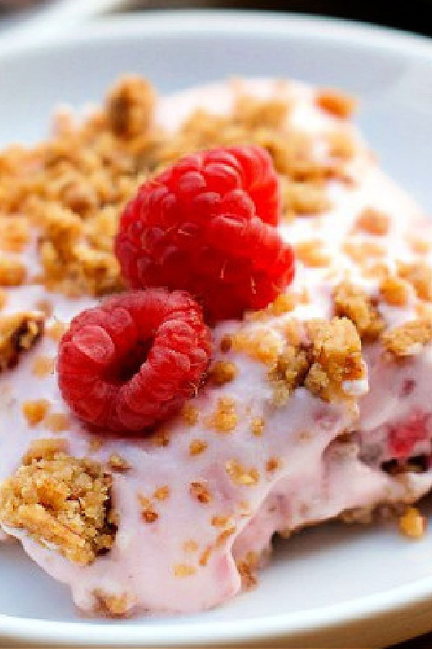 Frosty Raspberry Squares - Reluctant Entertainer