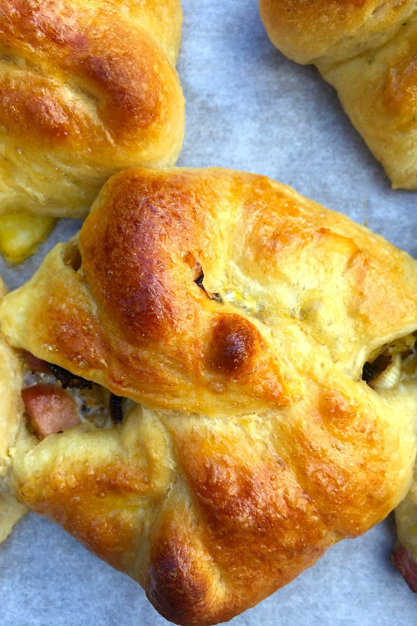 Ham Leek Hand Pies Recipe - Reluctant Entertainer