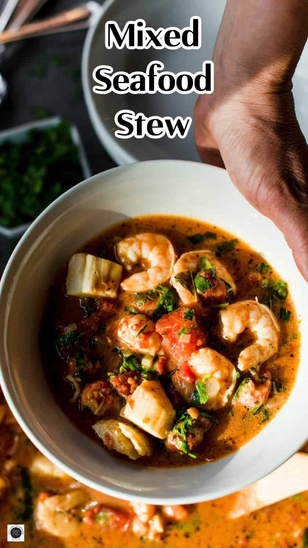Mixed Seafood Stew - Reluctant Entertainer