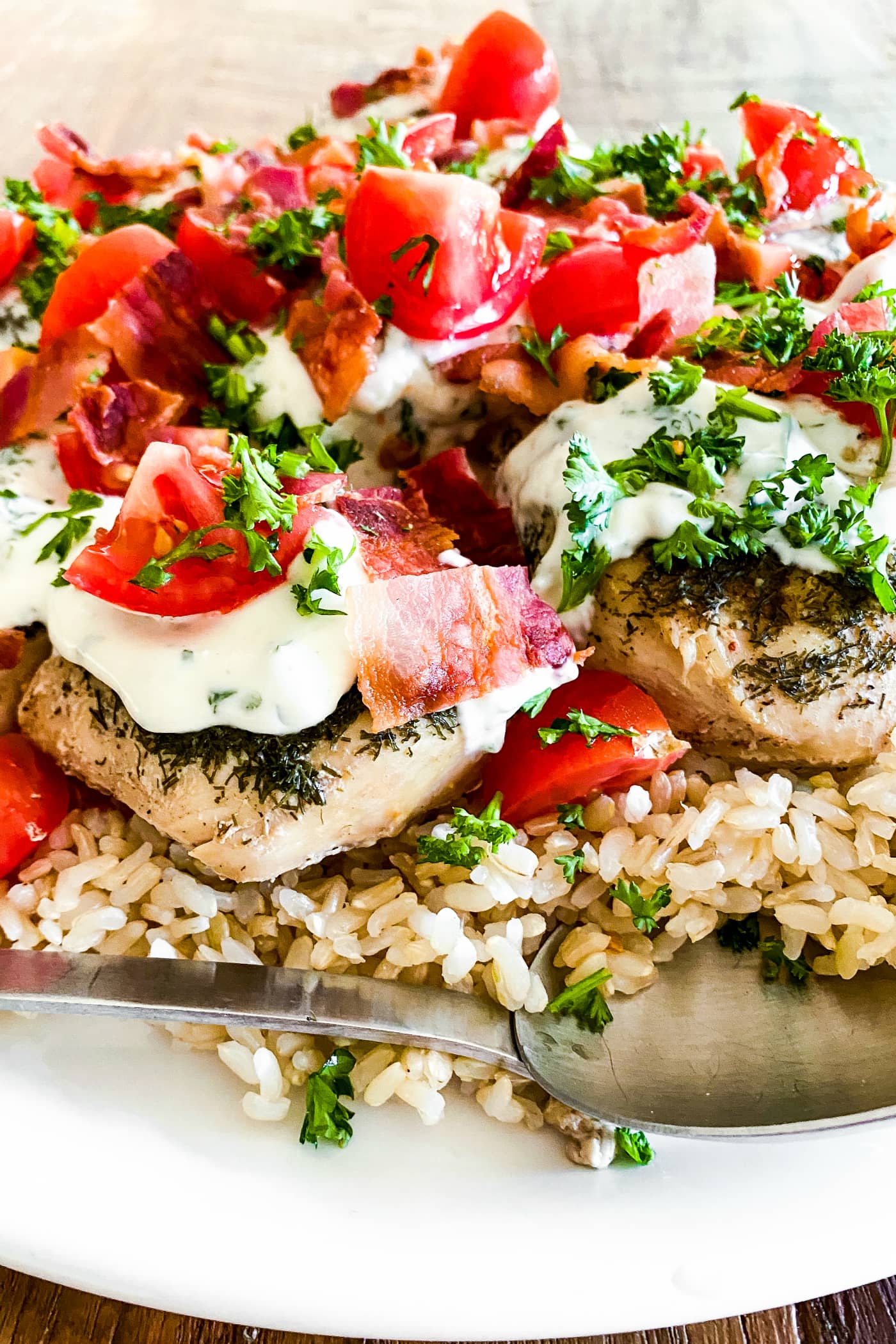 Slow Cooker Ranch Style Chicken - Reluctant Entertainer