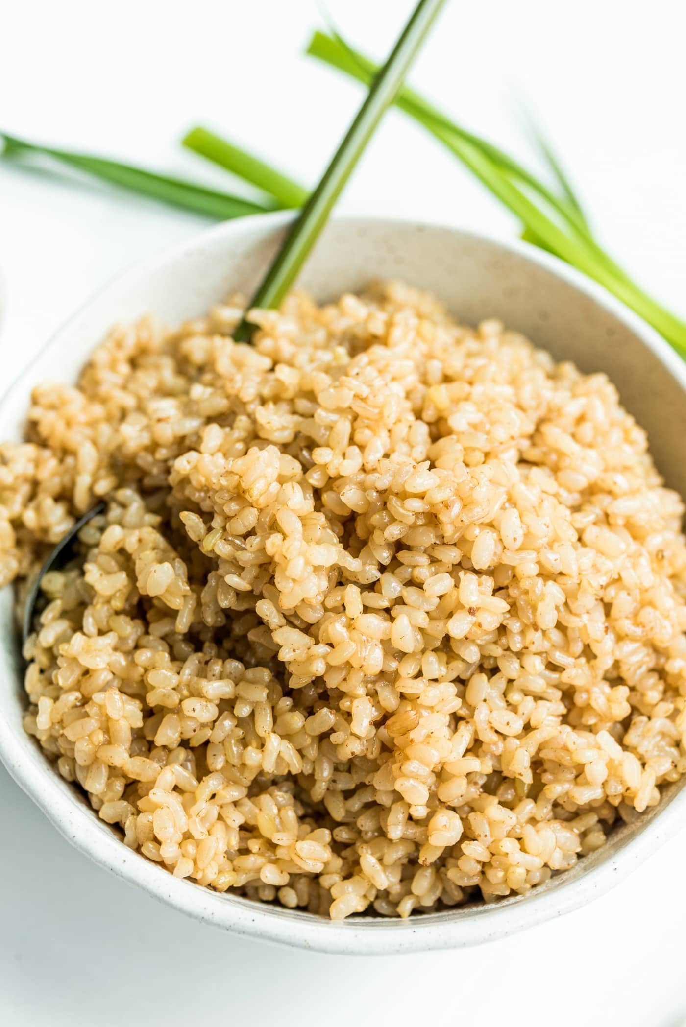 Perfect Instant Pot Brown Rice - Reluctant Entertainer