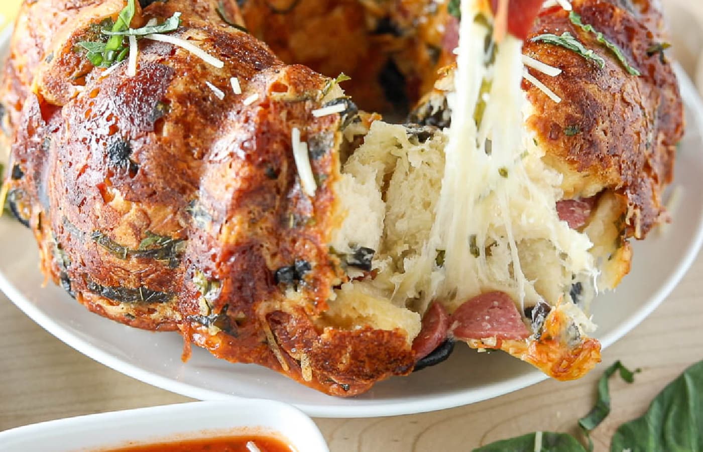 Pull-Apart Charcuterie Bread - Reluctant Entertainer