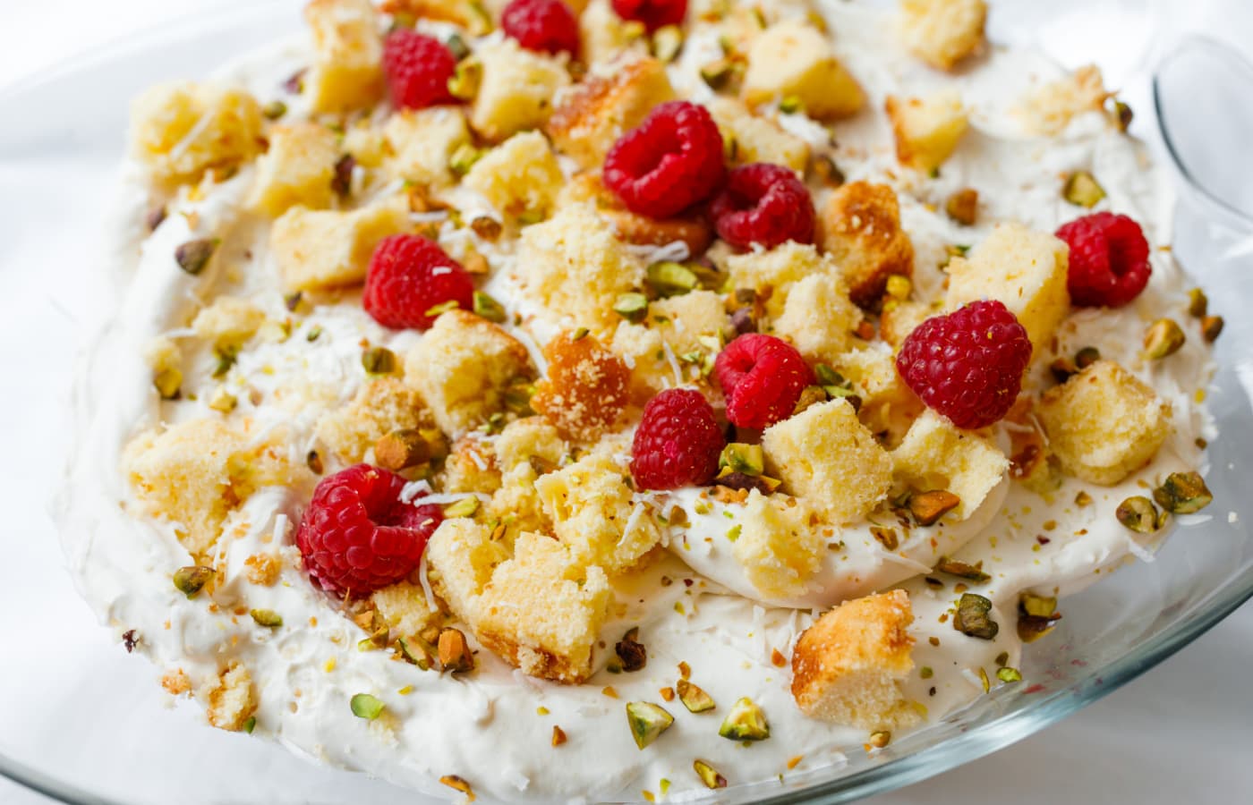 Lemon Raspberry Trifle - Reluctant Entertainer