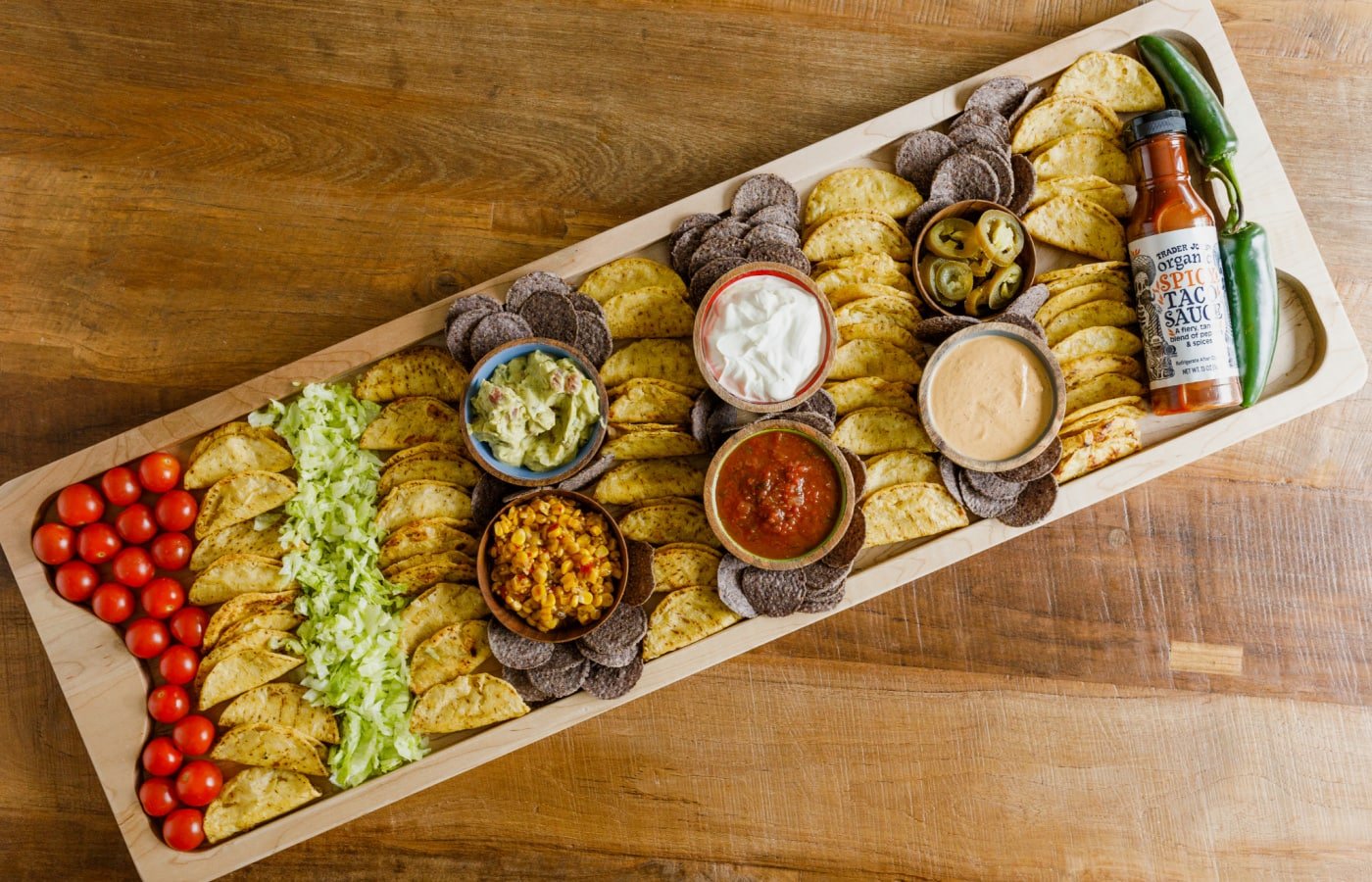 Epic Mini Chicken Taco Board - Reluctant Entertainer